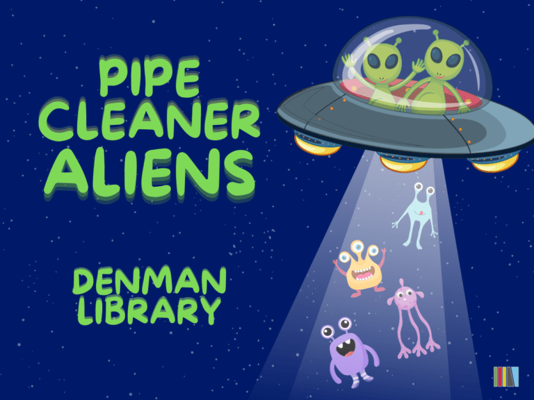 Pipe Cleaner Aliens at Denman Library : Muswellbrook Shire Libraries
