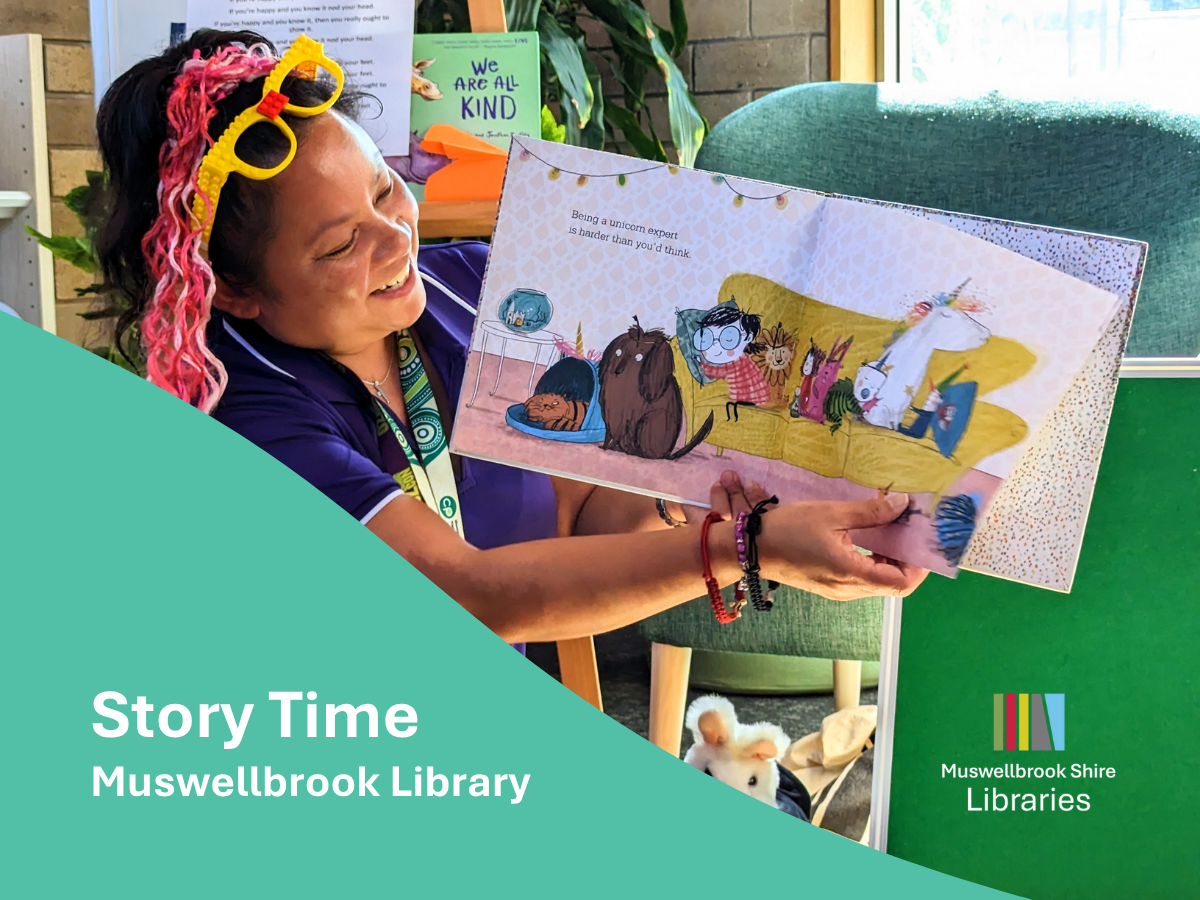 Story Time and Craft at Muswellbrook Library : Muswellbrook Shire Libraries